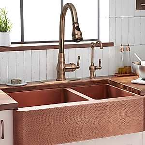 One-Handle Drinking Water Filter Faucet Water Purifier Faucet (Antique Copper)