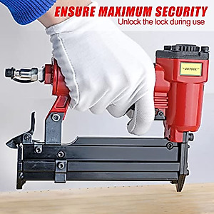 DOTOOL 23 Gauge Pin Nailer Pneumatic 100-Fastener Air-powered Nail Gun Fits 1/2'', 3/4'', 4/5'', 5/8'' and 1'' Nails