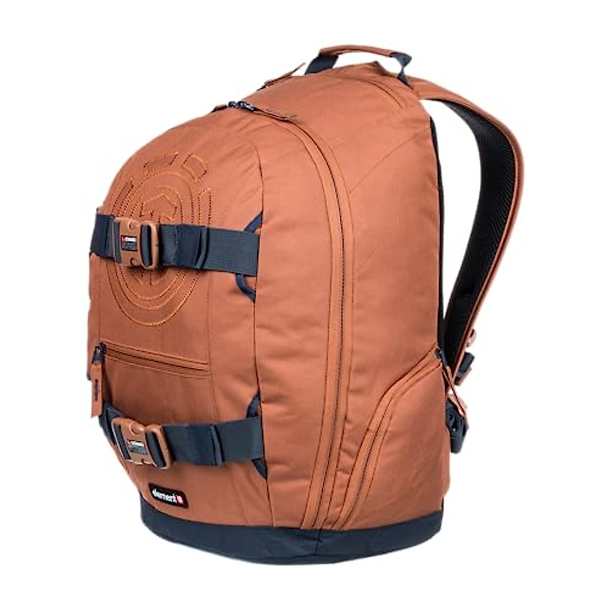 Element Men's Mohave Backpack - Lightweight Bookbag -With Skate Straps, Mocha Bisque, One Size