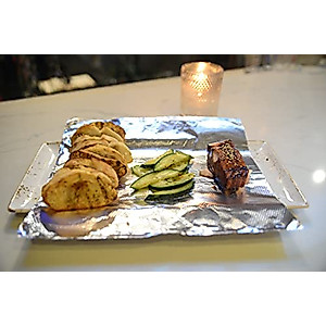 Daxwell Aluminum Heavy Duty Foil Interfolded Pop-Up Sheets, 12" x 10.75", J10003028 (3,000; 6 Boxes of 500)