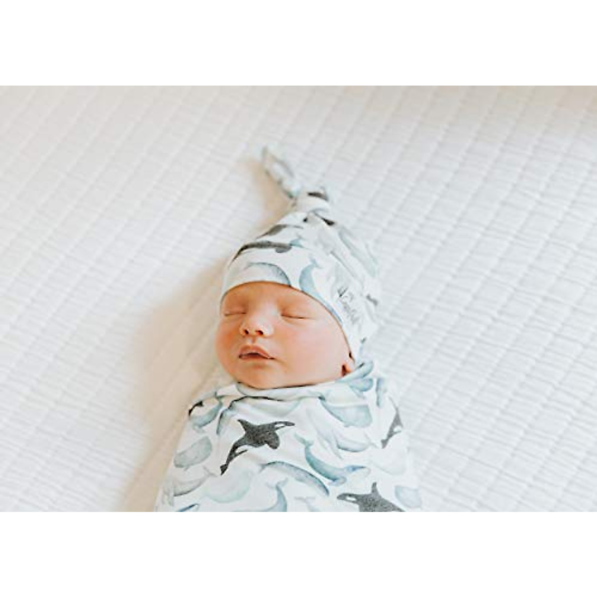 Copper Pearl Large Premium Knit Baby Swaddle Receiving Blanket Kai
