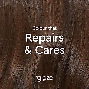 Glaze Super Gloss Color Conditioning Hair Gloss – Like a Tinted Moisturizer for Bright Brown Hair – Boosts Color, Repairs the Look of Damage & Adds Mirror Shine – Blazing Brown, 6.4 oz