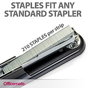 Officemate Standard Staples, 5 Boxes General Purpose Staple (91925)
