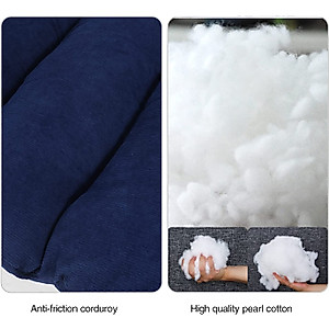 REDCAMP Chaise Lounge Cushion for Patio Furniture,67 inch Zero Gravity Cushion Comfortable Thicker for Indoor Home Office or Outdoor Use,Blue