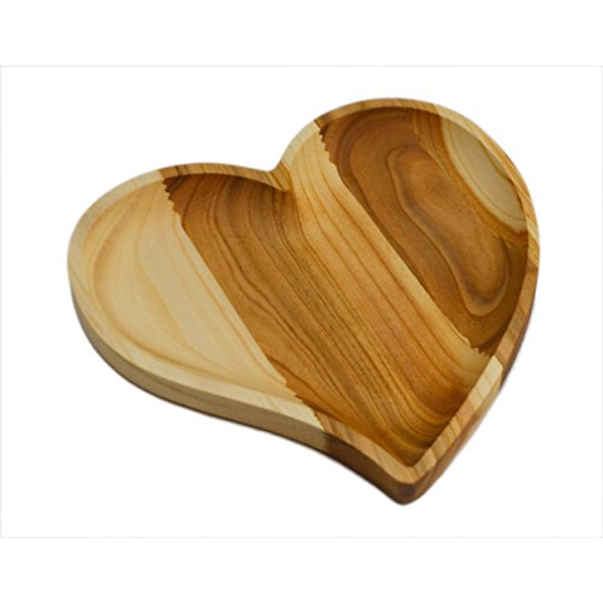 Wooden Serving Tray Plate - Heart Shape - Best Romantic Idea For Everyone You Love - Unique and Handmade - Great Surprise For Valentine Day - Made by SPL Woodcraft Ukraine