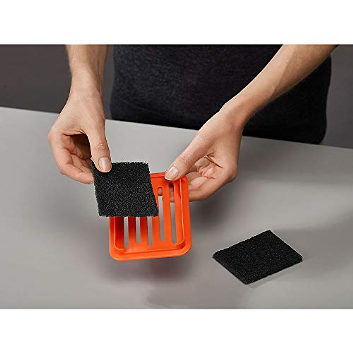 Joseph Joseph 30030 Intelligent Waste Titan Trash Can Compactor, 8 gallon / 30 liter, Stainless Steel