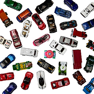 Hot Wheels Black Box, 16 Die-Cast Toy Cars or Trucks in 1:64 Scale, Mix I, Chance for Treasure Hunt or Super Treasure Hunt Car (Styles May Vary)