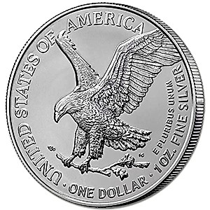 2023 Lot of (20) 1 oz American Eagle Silver Bullion Coins Brilliant Uncirculated in Original United States Tube and Certificates of Authenticity $1 BU