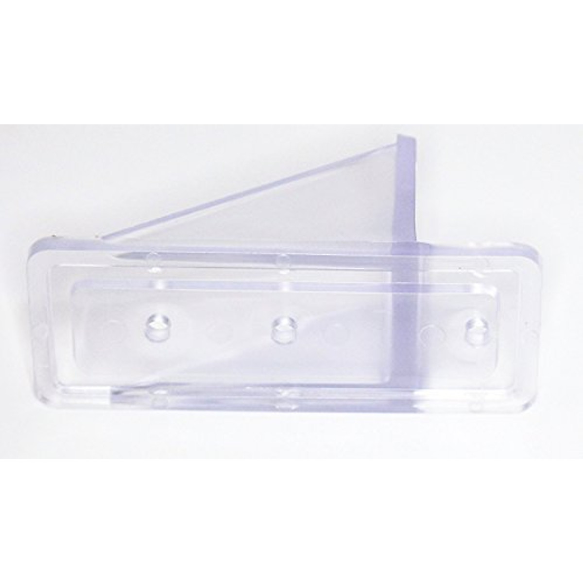 JSP Manufacturing V2-Mini Roof Guard Snow Guard Prevent Sliding Ice Snow Stop Buildup Plastic Multipack-Multicolor (100, Clear)