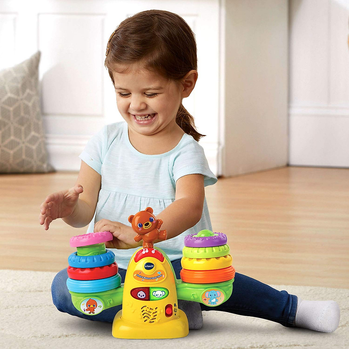 VTech Stack & Balance Teeter Totter, Multicolor