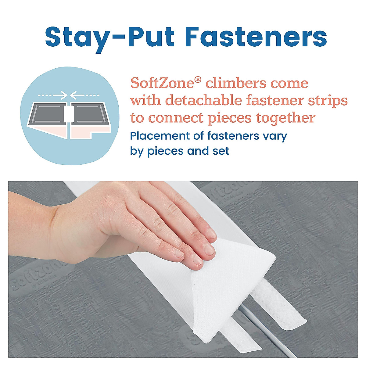 ECR4Kids SoftZone Four Tunnel Maze, Toddler Playset, Contemporary, 15-Piece