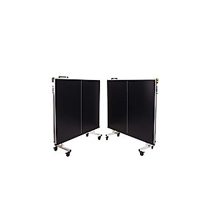 JOOLA Rally TL - Professional MDF Indoor Table Tennis Table w/ Quick Clamp Ping Pong Net & Post Set - 10 Minute Easy Assembly - Corner Ball Holders - Ping Pong Table w/ Playback Mode,