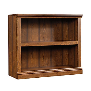 Sauder Miscellaneous Storage 2-Shelf Bookcase/ Book Shelf, Washington Cherry finish
