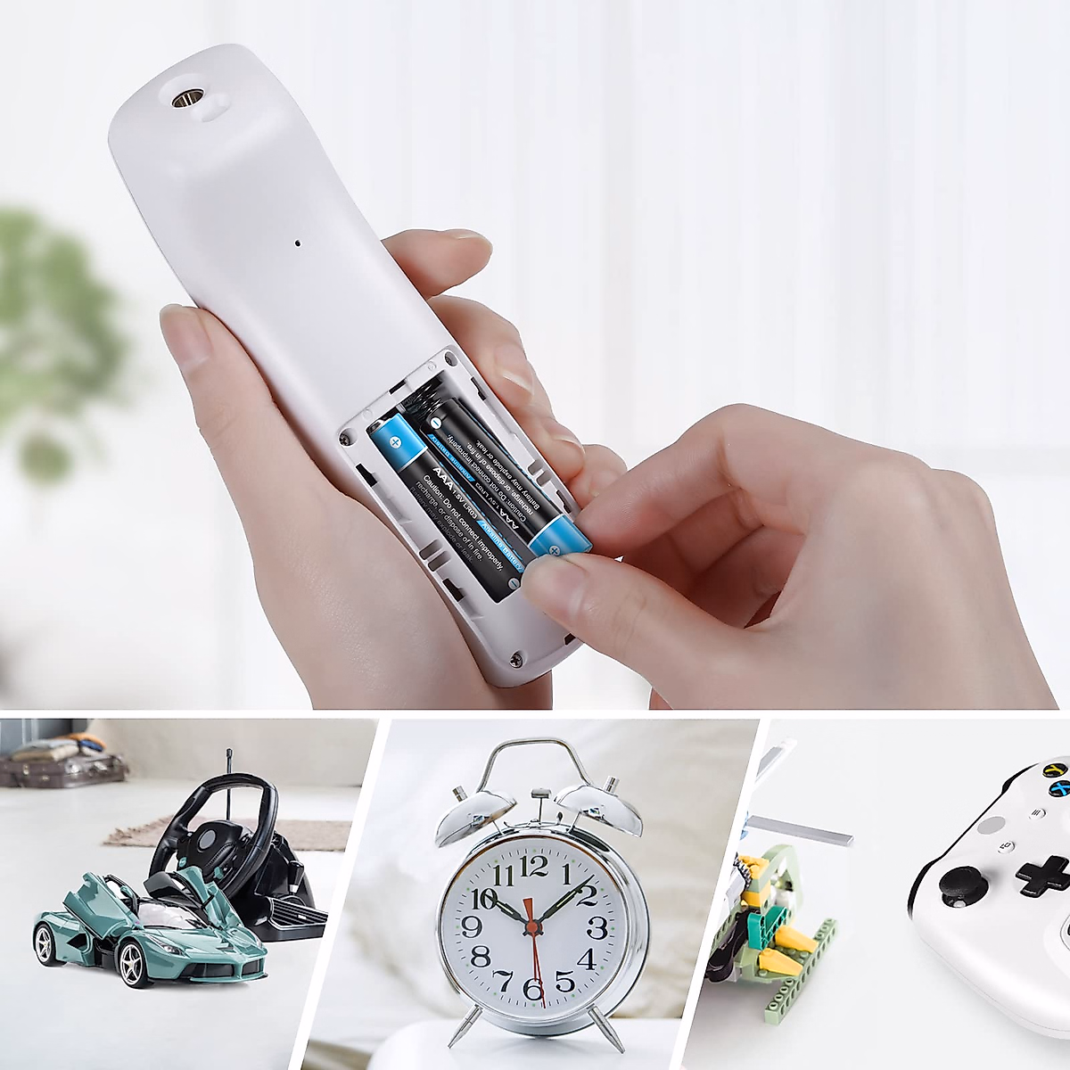 AAA Batteries Long Lasting 1.5V Triple Alkaline Batteries All-Purpose Battery for Household and Business - 16 Count