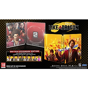 Yakuza Like a Dragon Day Ichi Steelbook Edition Xbox One | Series X Game