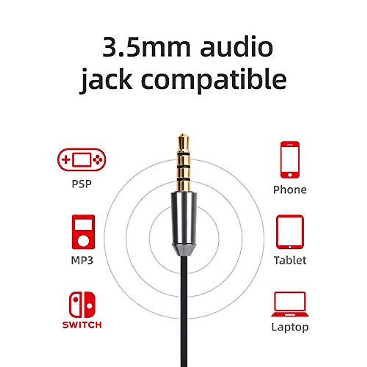 ELIK Earbud Headphone Wired Earphones with Microphone and Call Controller Dynamic Crystal Clear Sound, Ergonomic Comfort-Fit Compatible with iPhone, Android Pixel Samsung Phones