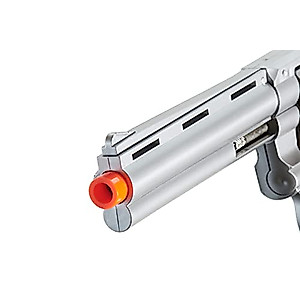 Airsoft 36S Spring Revolver Low Powered Airsoft Pistol Durable Plastic - Silver