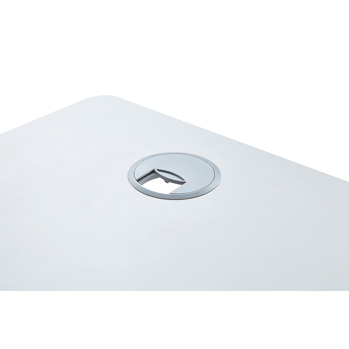 WorkPro® AnyPlace Flip-Top Nesting Training Table, 29-1/2"H x 60"W x 24"D, Light Gray/Silver