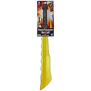 Power Rangers Dino Fury Megafury Saber, Toy Sword with Motion-Activated Light and Sound FX, Superhero Toys, Interactive Toys for 5 Year Old Boys and Girls and Up