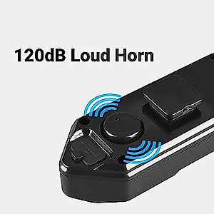 Himiway LED Bike Taillight Light Bike Light with Turn Signals(Remote Control) / Taillight(Colorful) / Taillight with Brake Sensor/Taillight with Alarm Horn Bicycle Light Waterproof USB Rechargeable