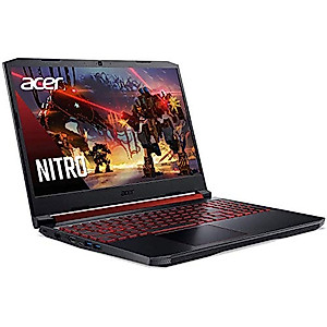 Acer Nitro 5 17.3 Inch Laptop, FHD IPS 144Hz Gaming Display, Intel Core i5-12500H, NVIDIA GeForce RTX 3050, 8GB RAM, 512GB SSD, Wi-FI 6, Win 11, Bundle with JAWFOAL