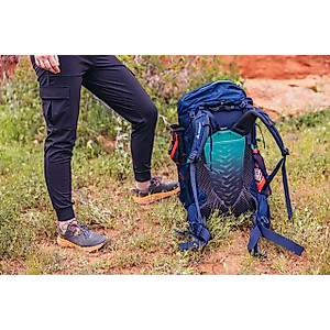 Gregory Mountain Products Women's Amber 55 Backpack Sienna Red