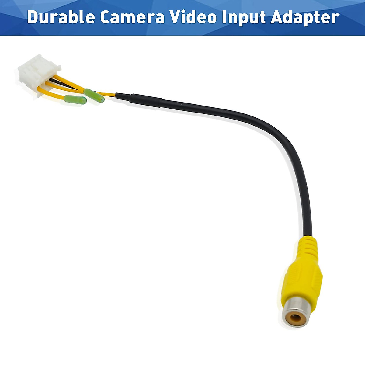 Android Car Stereo Radio RCA Plug 10 Pin Radio Backup Camera RCA Wiring Adapter Connector Cable