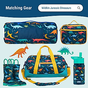 Wildkin 12-inch Kids Backpack – Padded, Adjustable, Ideal for Daycare & Travel - Jurassic Dinosaurs