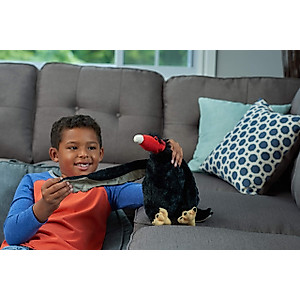 Wild Republic Turkey Vulture Plush, Stuffed Animal, Plush Toy, Gifts for Kids, Cuddlekins 12 Inches , Black