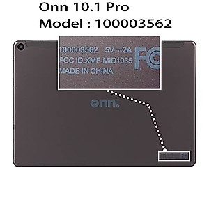 Mignova For Walmart surf onn Tablet Pro 10.1 Case Model 10003562 Tablet Soft Silicone & Had Back Cover For Walmart Onn 10.1 inch Pro Android Tablet 2020 Case Kids Friendly Shock-Resistant (Navy+Green)