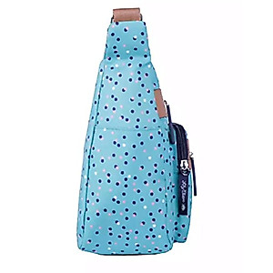 Lily Bloom Kara Coho Crossbody Hobo Bag (Shadow Dot)