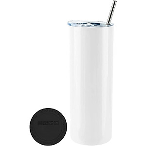 Dielianyi 14PCS Rubber Bottom for Sublimation Tumblers Anti-Slip Self Adhesive Skinny Bottom Wine Straight Tapered Mason Jar 12oz/15oz/17oz/20oz/30oz, Black