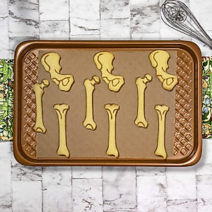 Set of 3 cookie cutters (Designs: Hip, Femur & Tibia Bone), 3 pieces - Bakerlogy