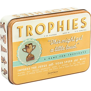 Trophies Card Game - Quick and Simple Word Party Game for 2-30 Players