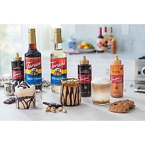 Torani Puremade Sauce, Dark Chocolate, 16.5 Ounces (Pack of 4)