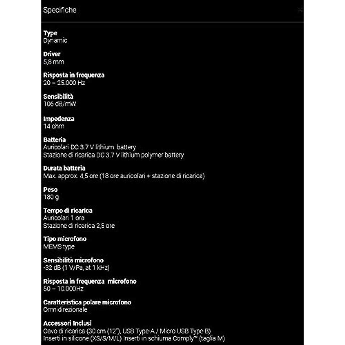 Audio-Technica ATH-ANC300TW QuietPoint Wireless Active Noise-Cancelling in-Ear Headphones, Black