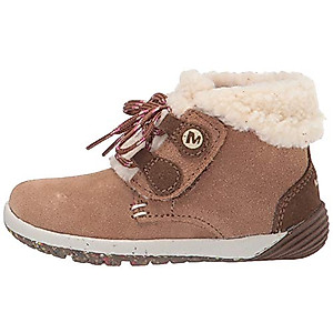 Merrell Bare Steps Cocoa Boot, Chestnut, 10 US Unisex Little Kid