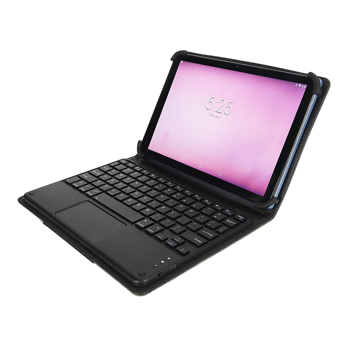 Honio 10.1 Inch 2-in-1 Tablet, Rear 16MP GPS Blue 5.0 2-in-1 Tablet 8GB RAM 256 ROM for Android 12 for Work Learning (US Plug)