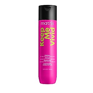 Matrix Keep Me Vivid Shampoo | Prolongs Color Vibrancy, Prevents Fading & Enhances Shine | Sulfate-Free | For Dry, Semi-Permanent and Color Treated Hair | Salon Professional Shampoo