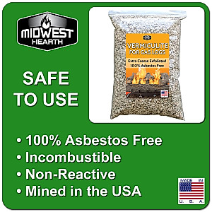 Midwest Hearth Vermiculite Granules for Gas Logs - 12 oz Bag