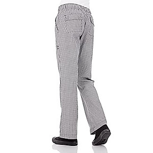 Chef Works Women's Chef Pants, Small Check, X-Large