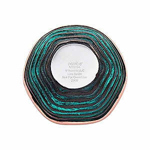 nambe Small Copper Canyon Bowl | 6-Inch Fruit or Snack Bowl for Kitchen Counter, Table, Mantel Décor | Decorative Scalloped Edge Vegetable Basket | Salad Serving Bowl | 16-Ounce