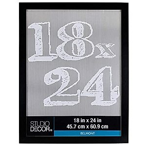 MICHAELS Bulk 8 Pack: Black Belmont Frame by Studio Décor®