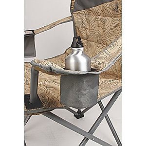 Coleman Big-N-Tall Quad Chair with Cup Holder & Side Pocket, Water-Resistant Oversized Camping Chair Supports up to 600lbs, Great for Tailgating, Camping & Outdoor Use, Carry Bag Included
