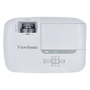 ViewSonic PA502S 3500 Lumens High Brightness SVGA Projector for Home and Office with HDMI and Optical Zoom,Black/white
