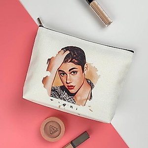 ShAeme Singer Inspired Makeup Bag Singer Fans Gift Singer Zipper Pouch Cosmetic Bag Music Lovers Gift Album Inspired Gift Birthday Christmas Gifts for Her