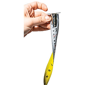 Century Drill & Tool 72843 Contractor Fractional/Metric Tape Measure, 30-Foot