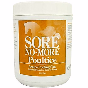 Equilite Sore No-More Cooling Clay Poultice for Horses, 5lbs
