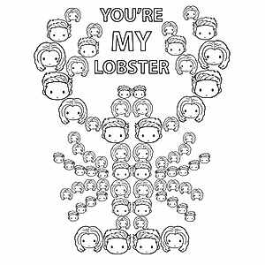 The Official Friends Coloring Book: The One with 100 Images to Color!