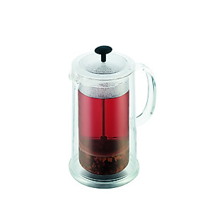BODUM 1608-10 Thermia Double Wall Coffee and Tea Press, 12.6 x 17.9 x 23.8 cm,Transparent